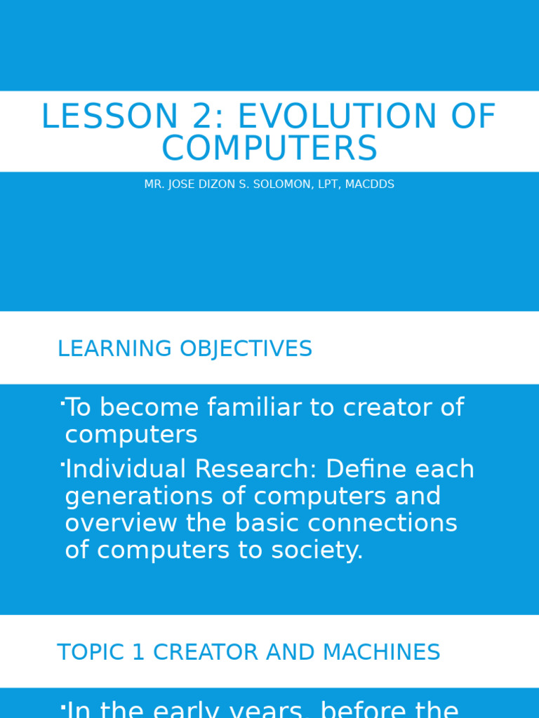 Lesson 2 | PDF | Integrated Circuit | Microprocessor