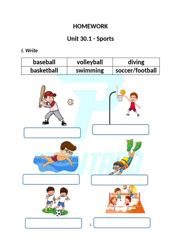 Level 1 - 26.1 Sports | PDF