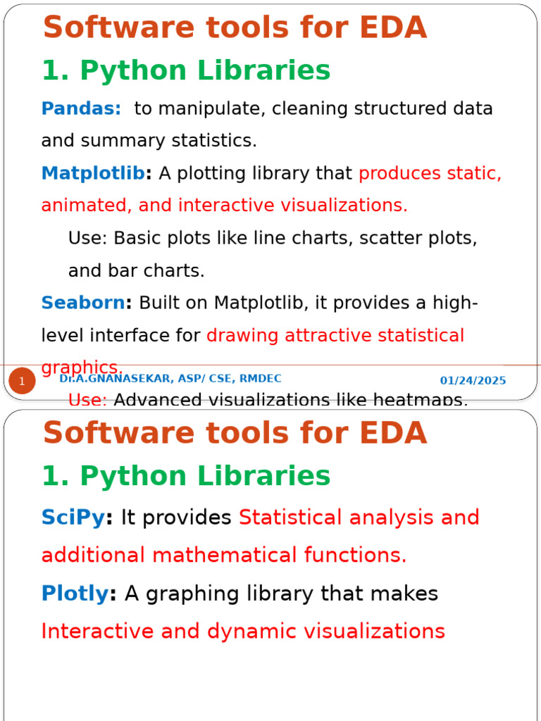 21cs703-Unit 3 - Eda Tools & Crud | PDF | Sas (Software) | Mongo Db