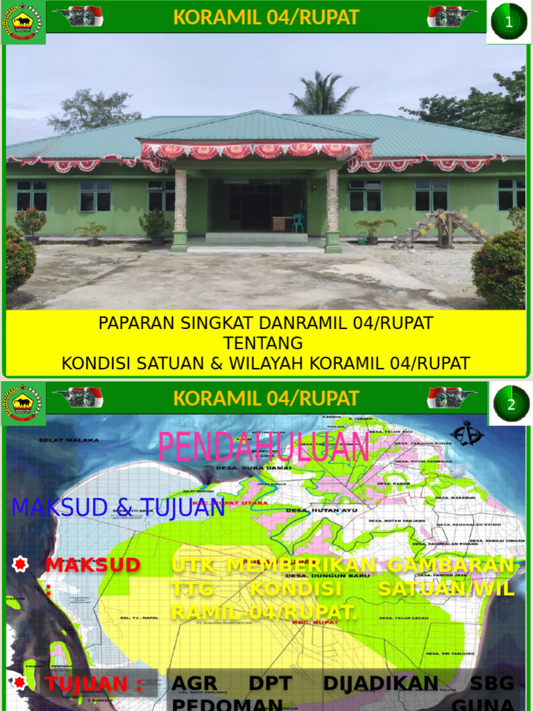 Paparan Singkat Lettu Arh R Sinaga | PDF