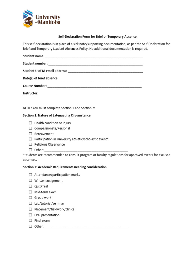 Self Declaration Fillable Form - FINAL For Website | PDF | Justice ...