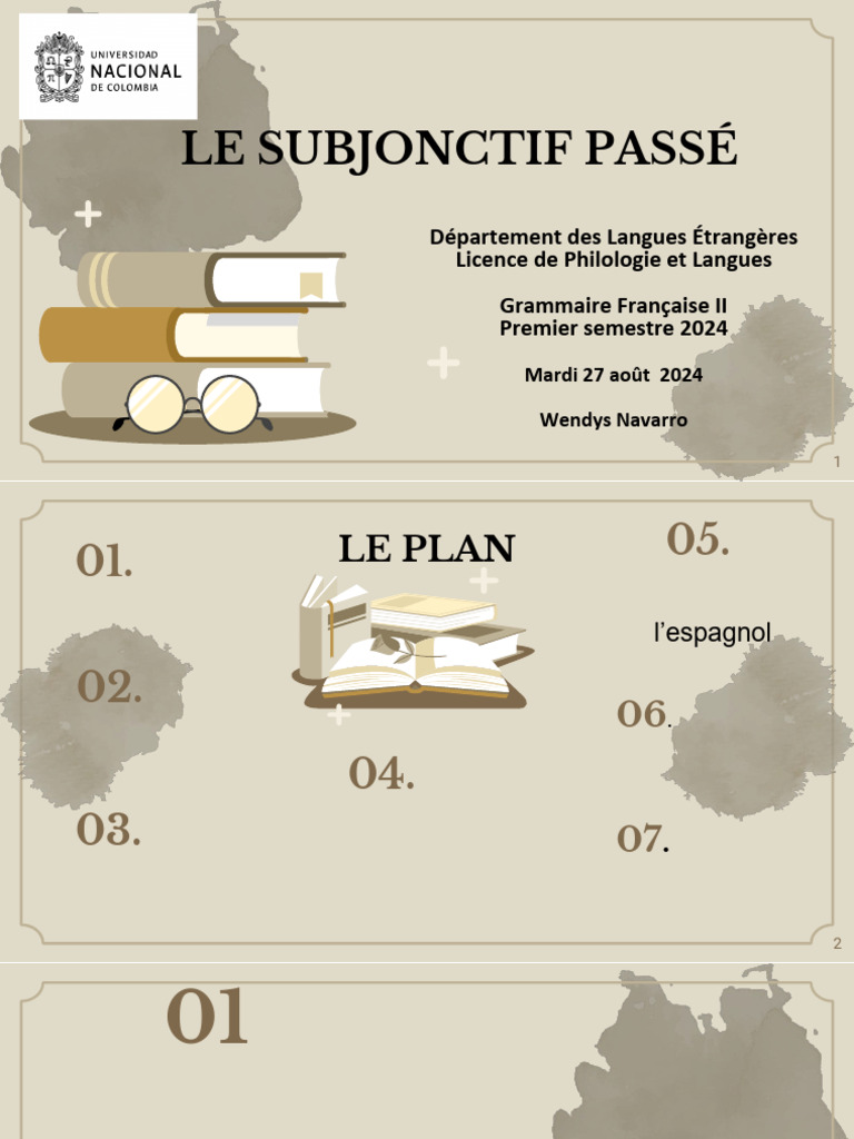 Comprendre le subjonctif passé | PDF | Temps (grammaire) | Verbe