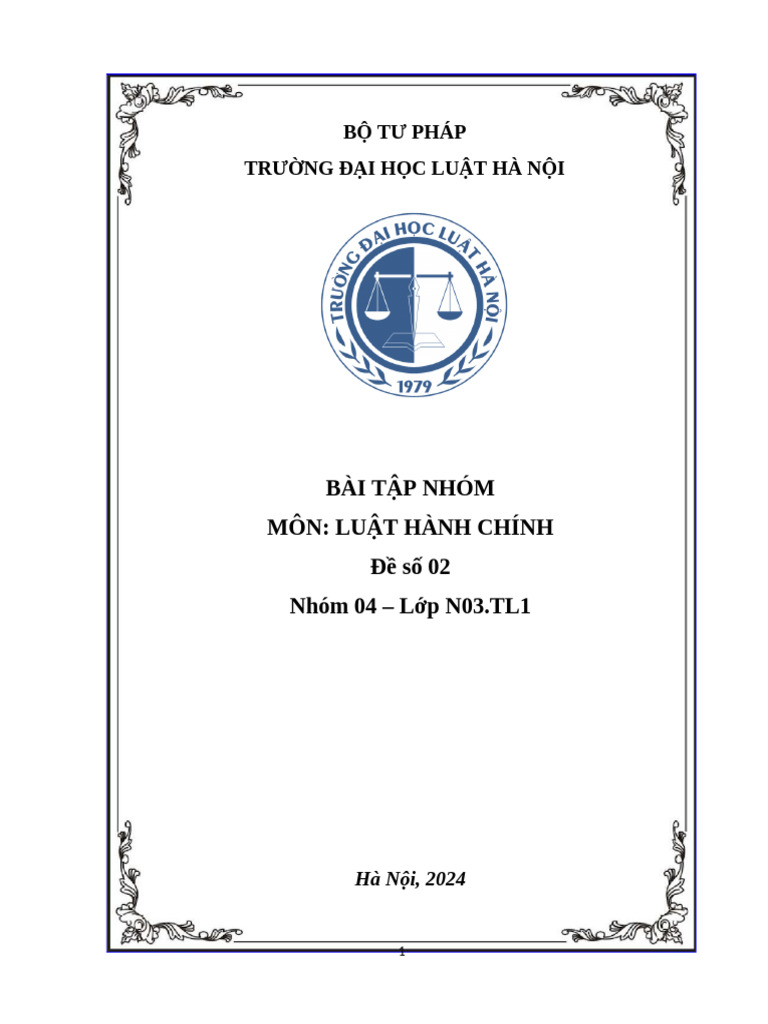 BTN Luật Hành chính full | PDF