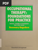 AOTA Occupational Profile Template | PDF | Occupational Therapy ...