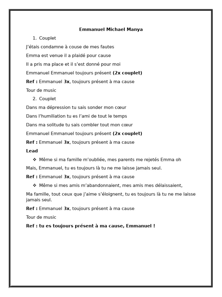 Emmanuel Michael Manya | PDF