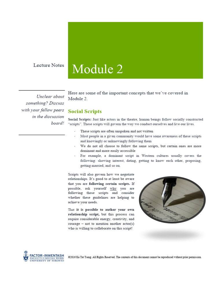 Coursera Module 2 Sumary | PDF | Attachment Theory | Psychology