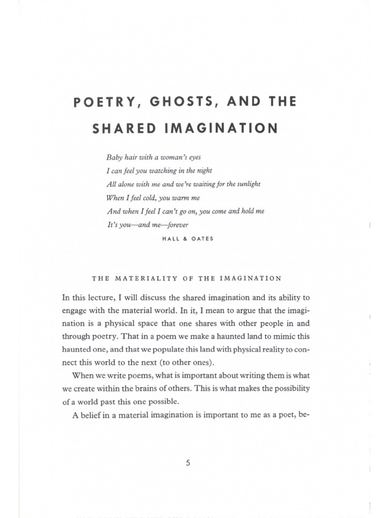 Kami Export Lasky Ghosts Essay | PDF | Ghosts