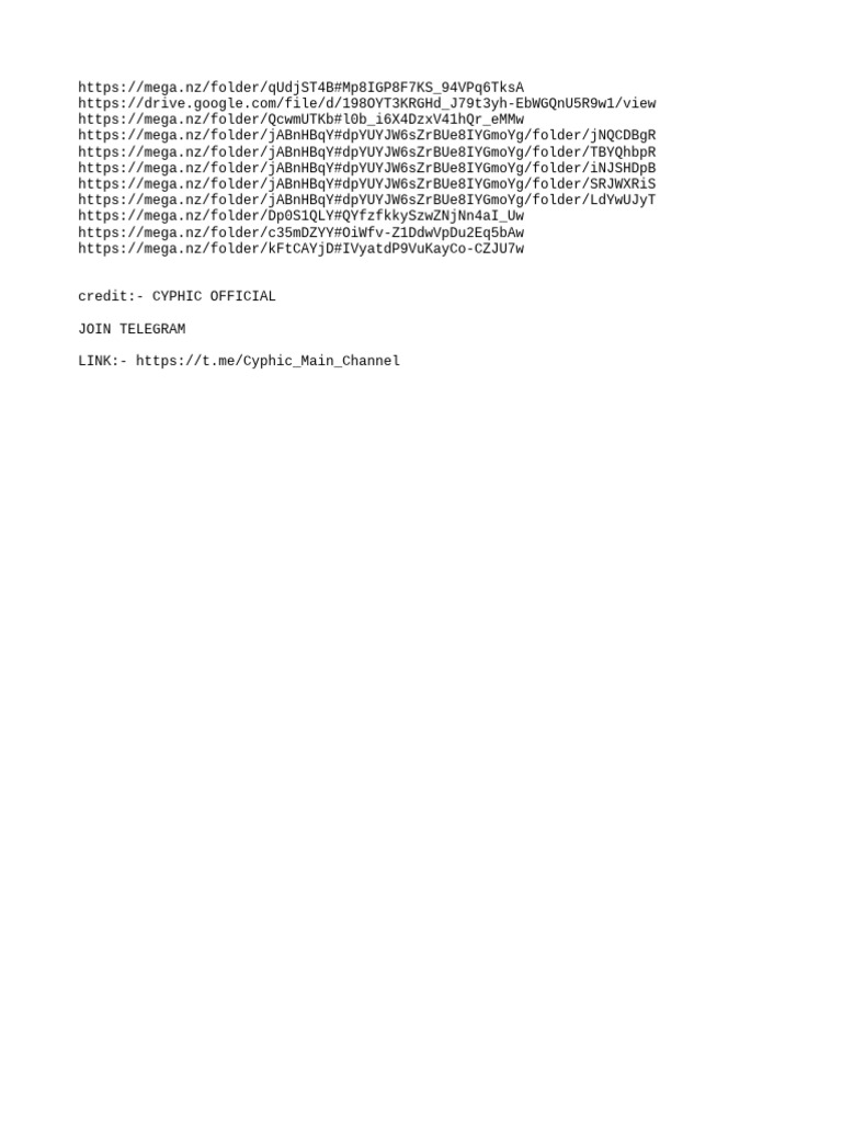 Andrew Tate All Courses Link (Cyphic) | PDF