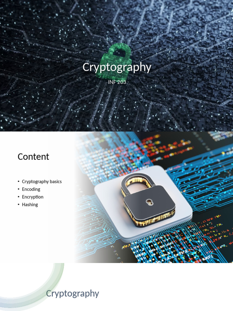 Week 4 | PDF | Cryptography | Encryption