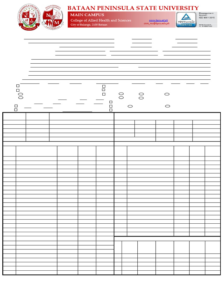 Kardex Template for Patient Records | PDF | Clinical Medicine | Medical ...