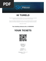 BSS Ticket Shop Calculator | PDF | Games & Activities