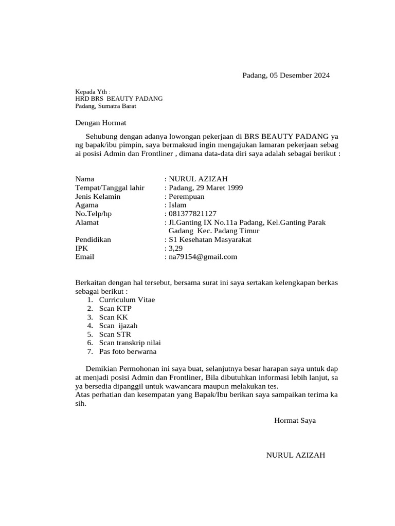 Frontliner - Nurul Azizah | PDF