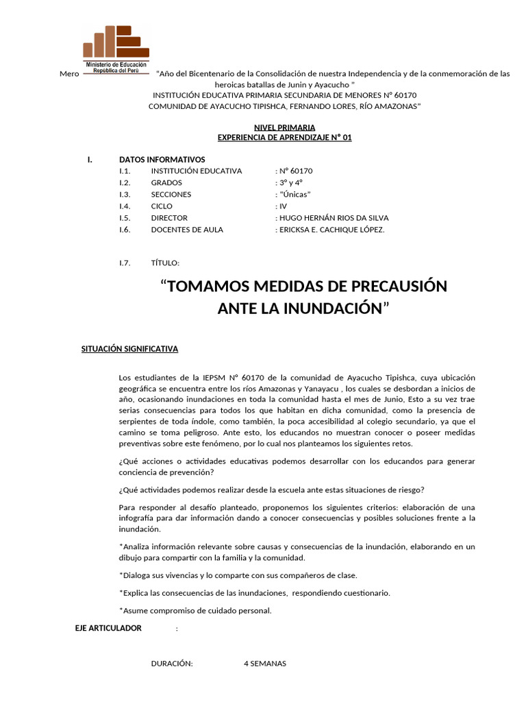 Unidad Abril 3ro y 4to Grado 2024 | PDF | Estadísticas | Números