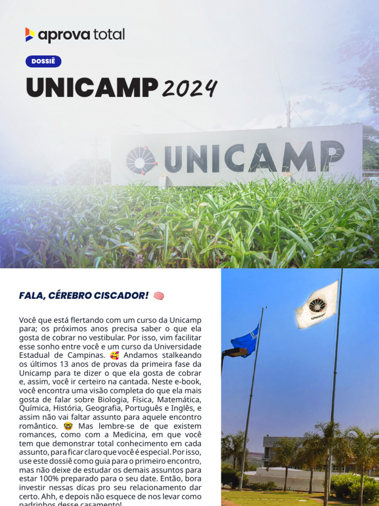 Int Av Análises de Provas Unicamp 2024 | PDF | Química | Eletricidade