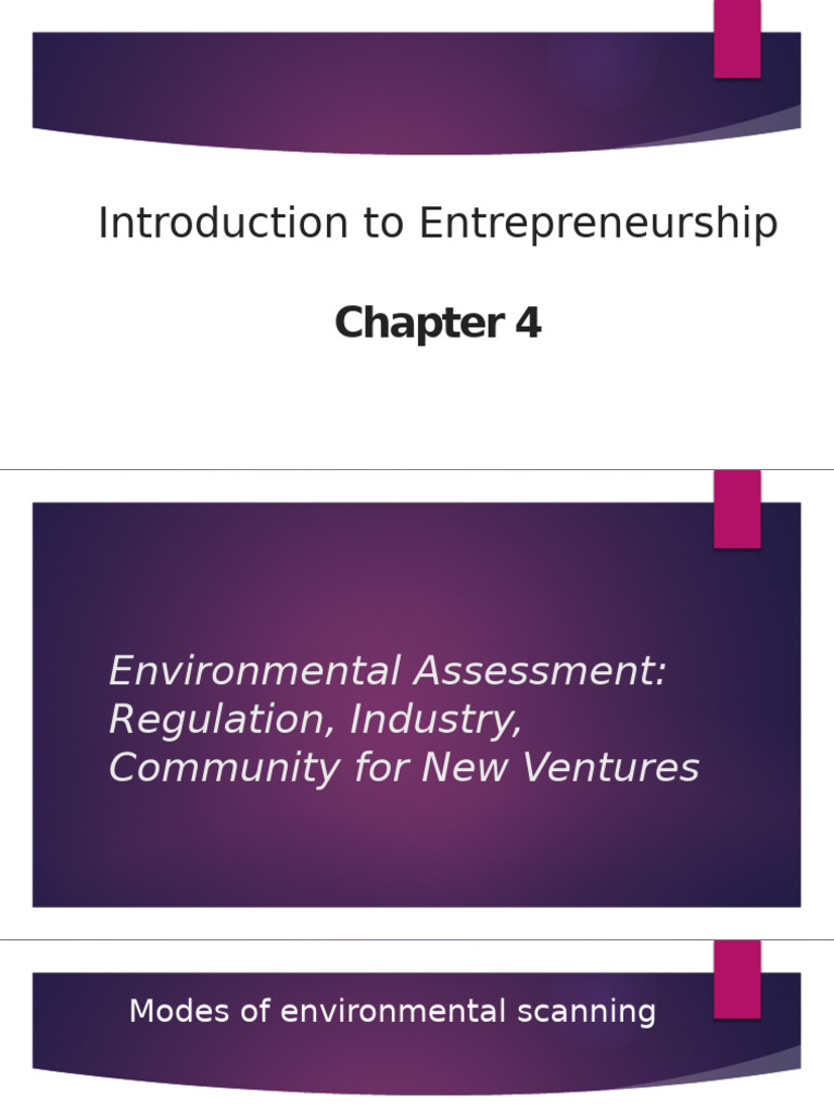 Final Chapter 4 Entr | PDF