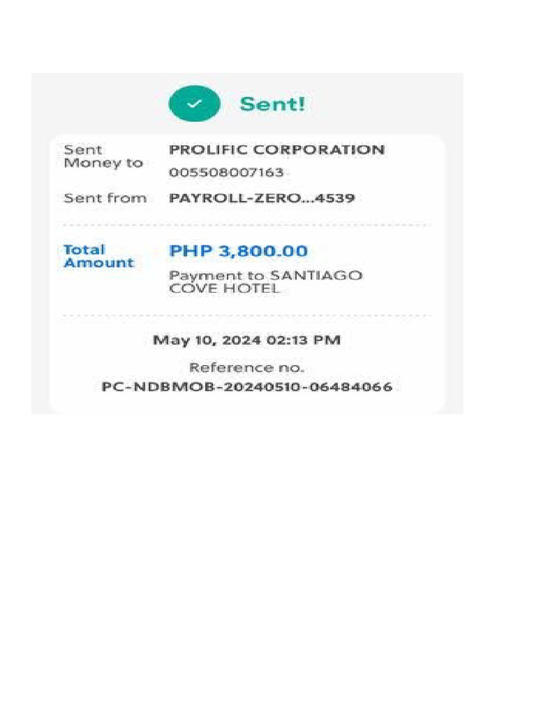 Abegail Suner Under Epldt Payment | PDF
