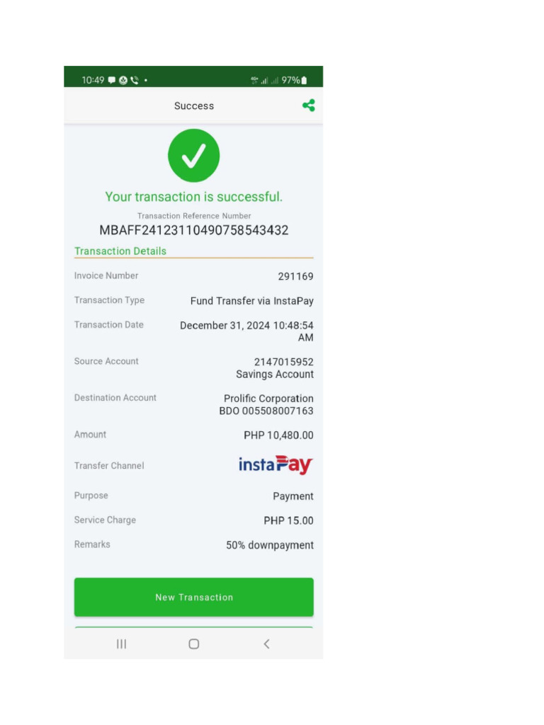 Abigail Fillag Down Payment | PDF