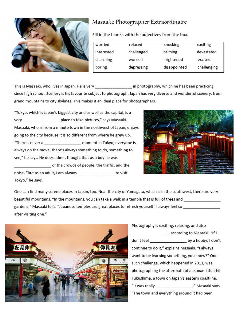 Describing Words Practice - 46981 | PDF