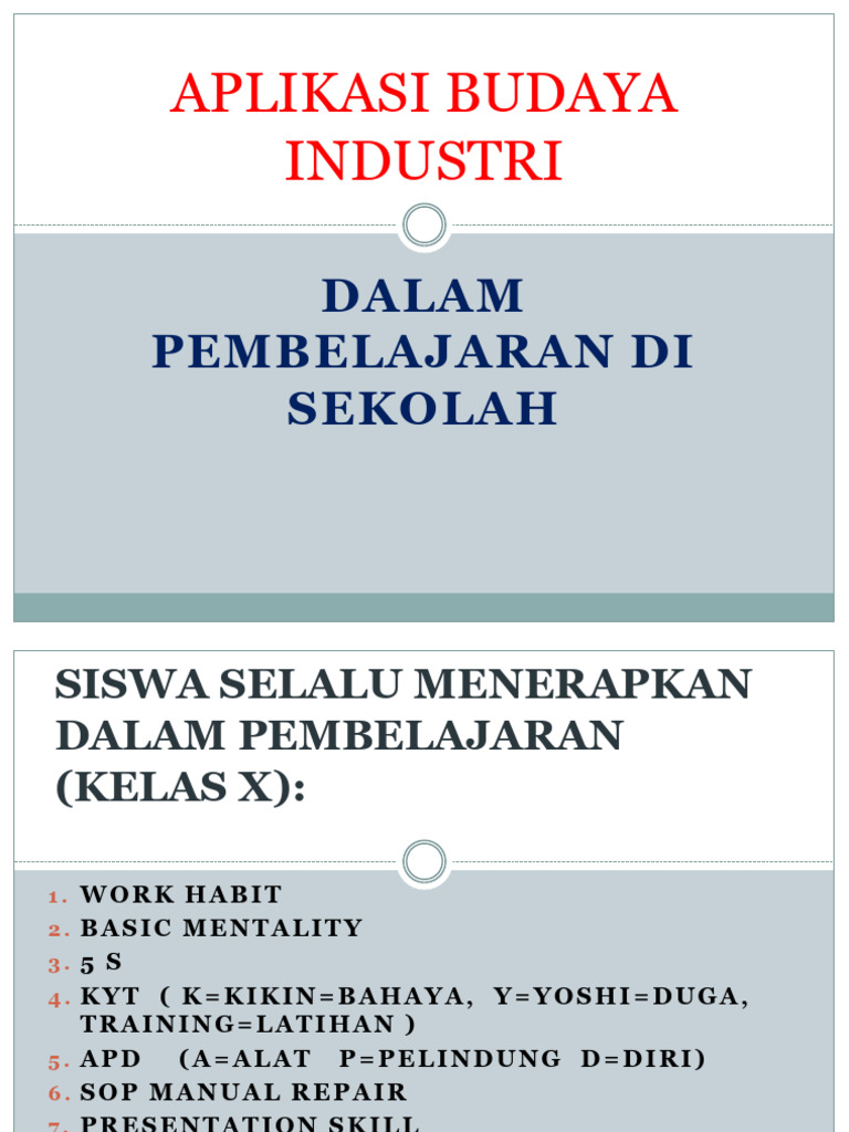 03.SOFT SKILL SEKOLAH INDUSTRI_Novian2024 | PDF