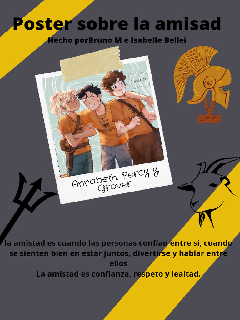 Póster Sobre La Amistad | PDF