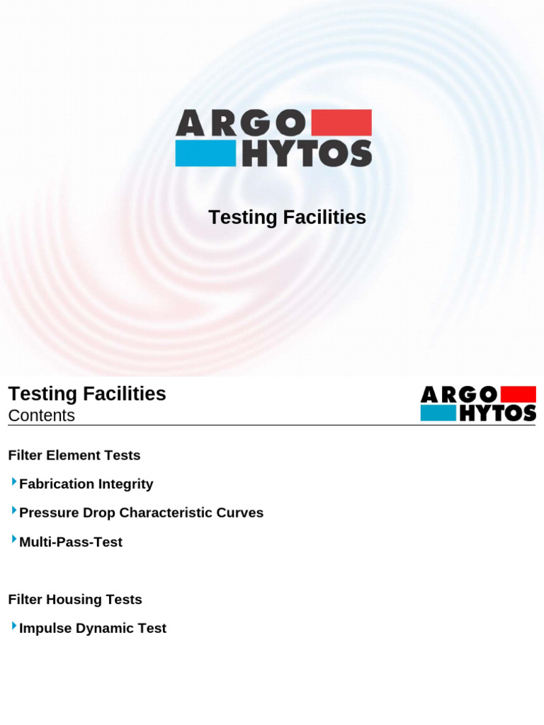 00_Testing Facilities_advanced level | PDF | Pressure | Flow Measurement