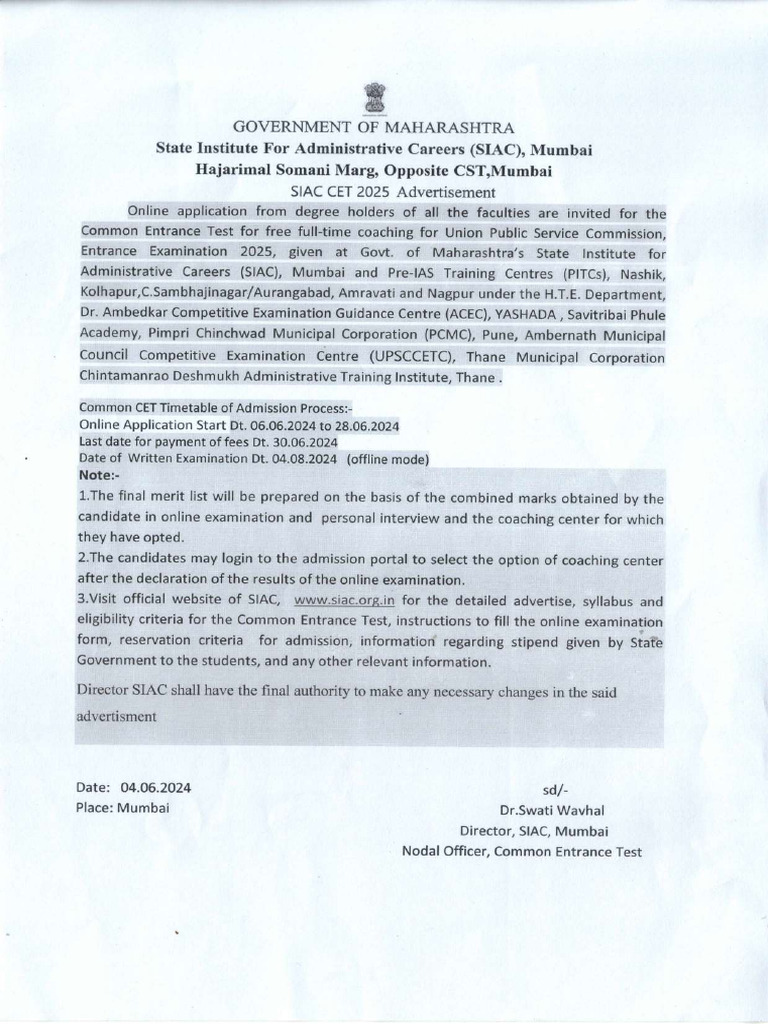 Siac Cet 2025 Eng Adv | PDF