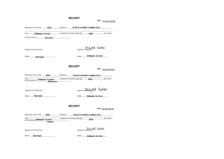 Driver-Receipt-Format | PDF | Currency