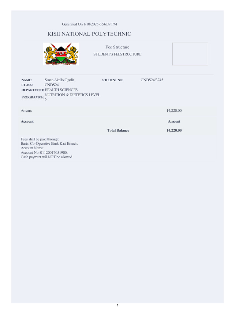 FeeStructure - 1 - 10 - 2025 6 - 56 - 09 PM | PDF