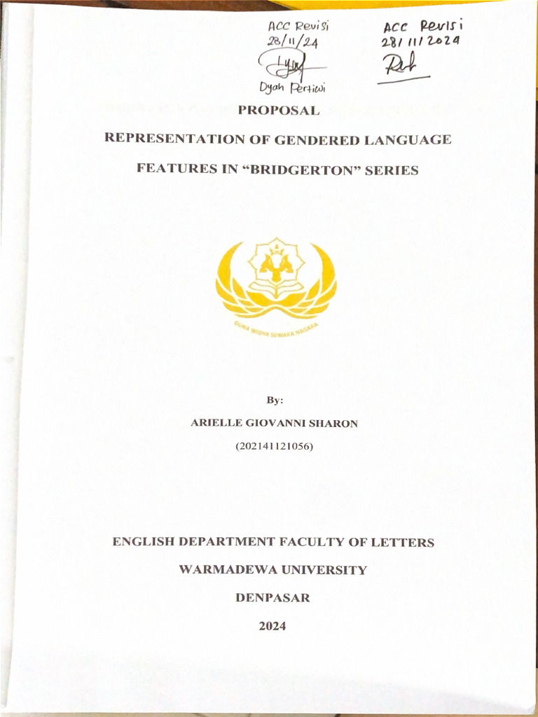 Final Test Proposal Writing - Arielle Giovanni Sharon - 202141121056 ...
