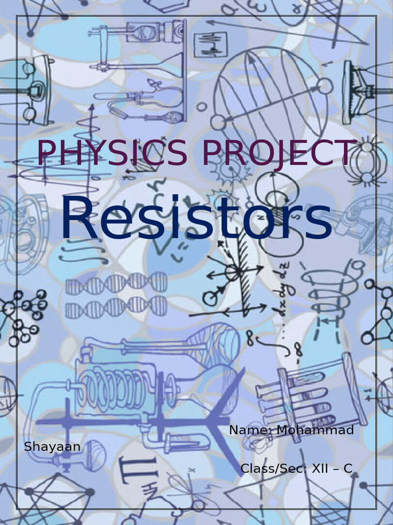 Physics Cover Project | PDF