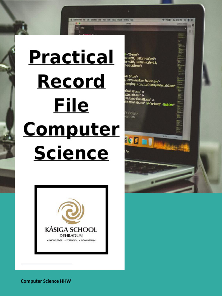 Practical Record File Devesh Bisht Winter HHW 2 | PDF