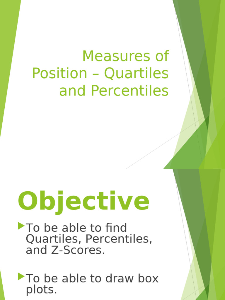 G10 Math Q4-Week 3- Interprets Measure of Position | PDF | Standard ... G10 Math Q4-Week 3- Interprets Measure of Position | PDF | Standard ...