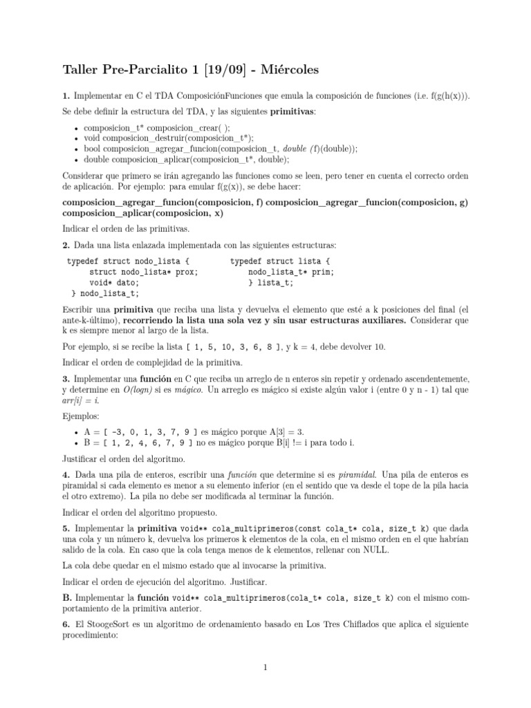 Taller de Algoritmos en C | PDF | Matemáticas Aplicadas | Algoritmos