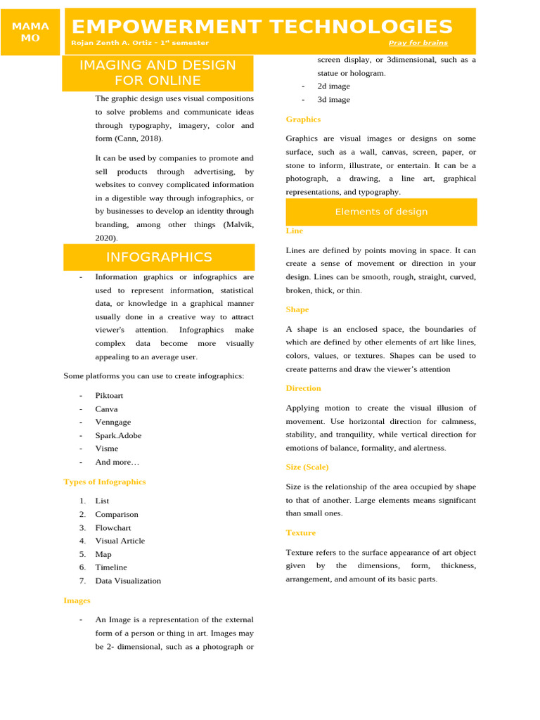 EMP TECH | PDF | Websites | Infographics