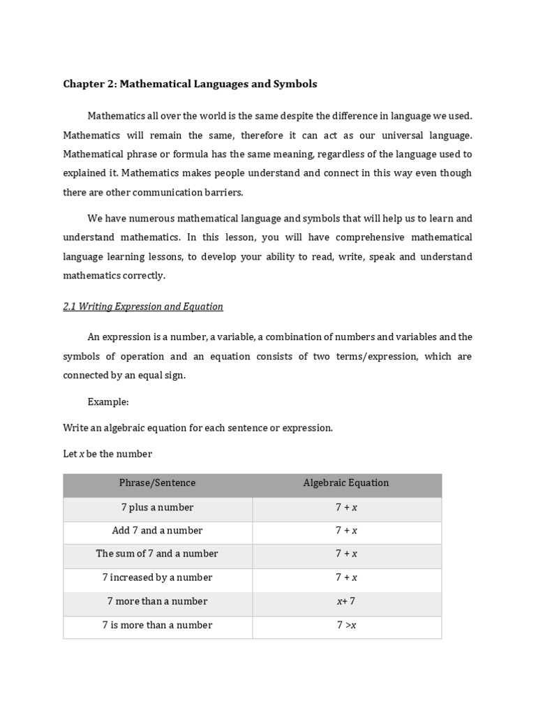 Chapter 2 - GE4 - Mathematics in Modern World | PDF | Equations | Mathematics