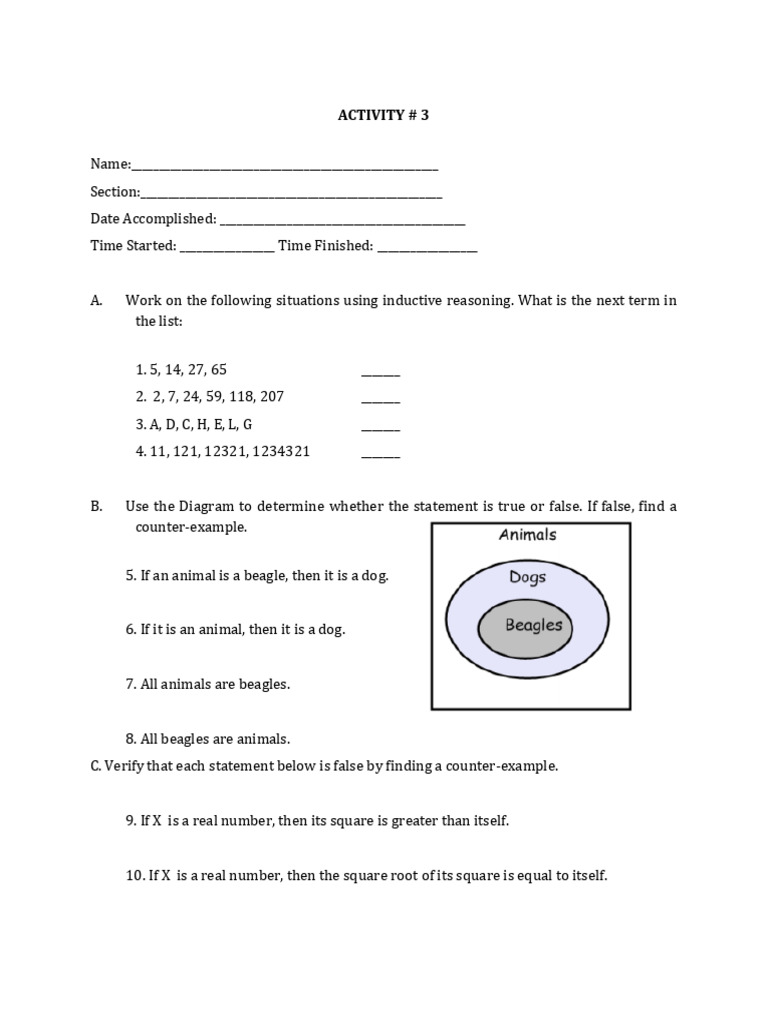 Act # 3 Modern Mathematics | PDF