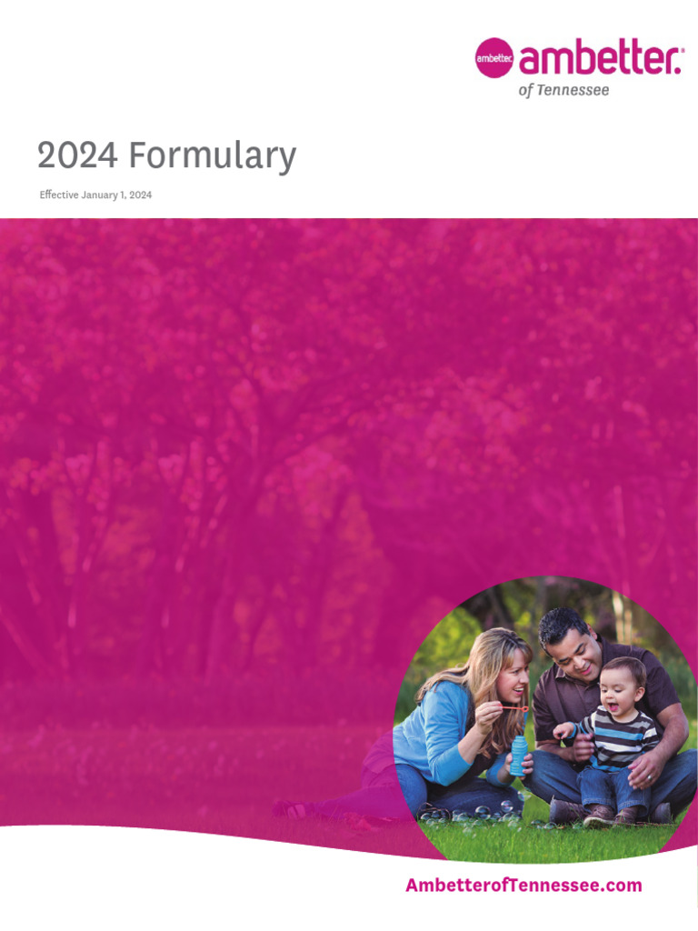2024 Ambetter Drug Formulary Guide | PDF | Prescription Drugs | Over ...