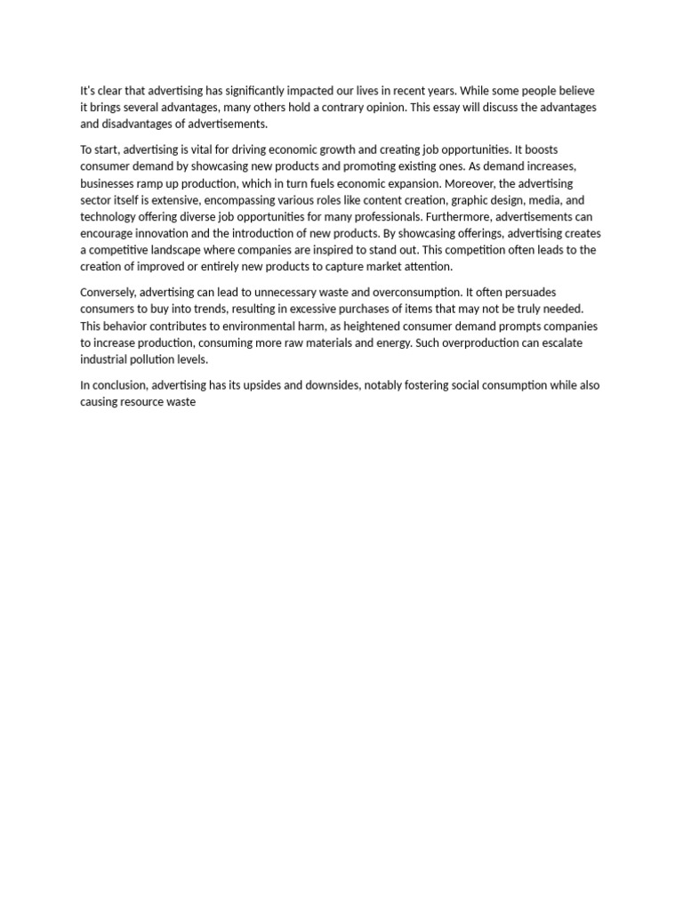 Homework Advertising | PDF