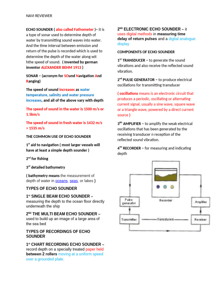 navi reviewer | PDF | Compass | Navigation