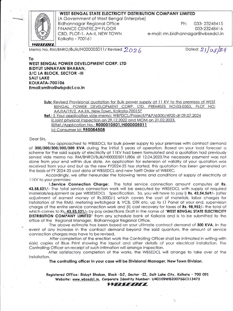 BNRO_2026 | PDF | Power (Physics) | Electricity