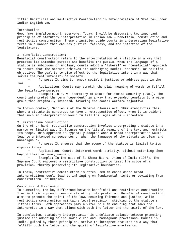 text | PDF | Statutory Interpretation | Political Law