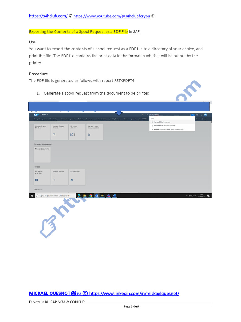 Exporting_the_Contents_of_a_Spool_Request_as_a_PDF_File_1736835275 | PDF | Computer Engineering ...