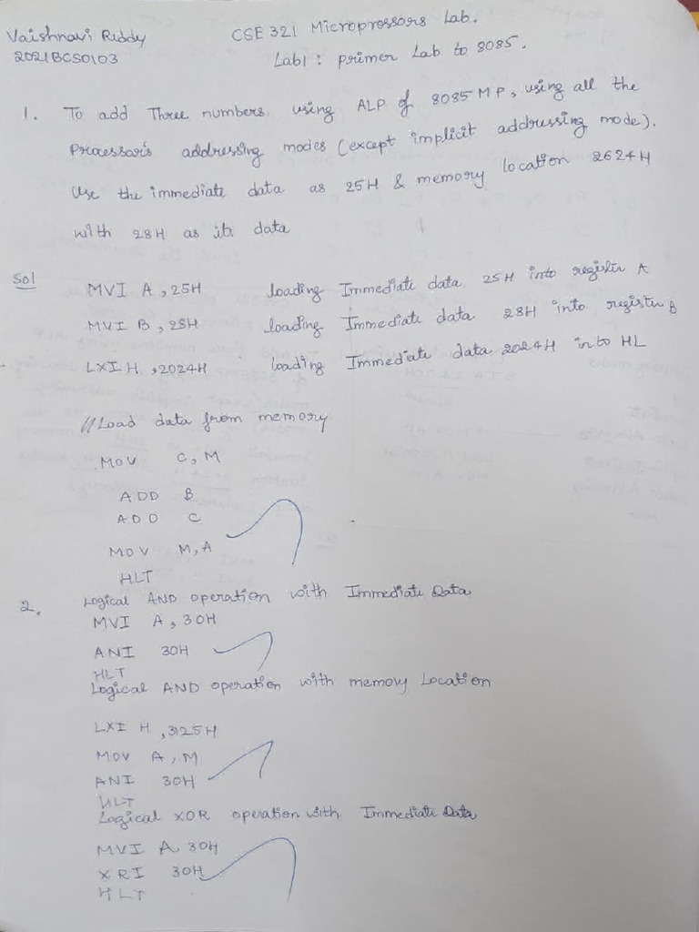 2021BCS0103 | PDF | Digital Electronics | Office Equipment