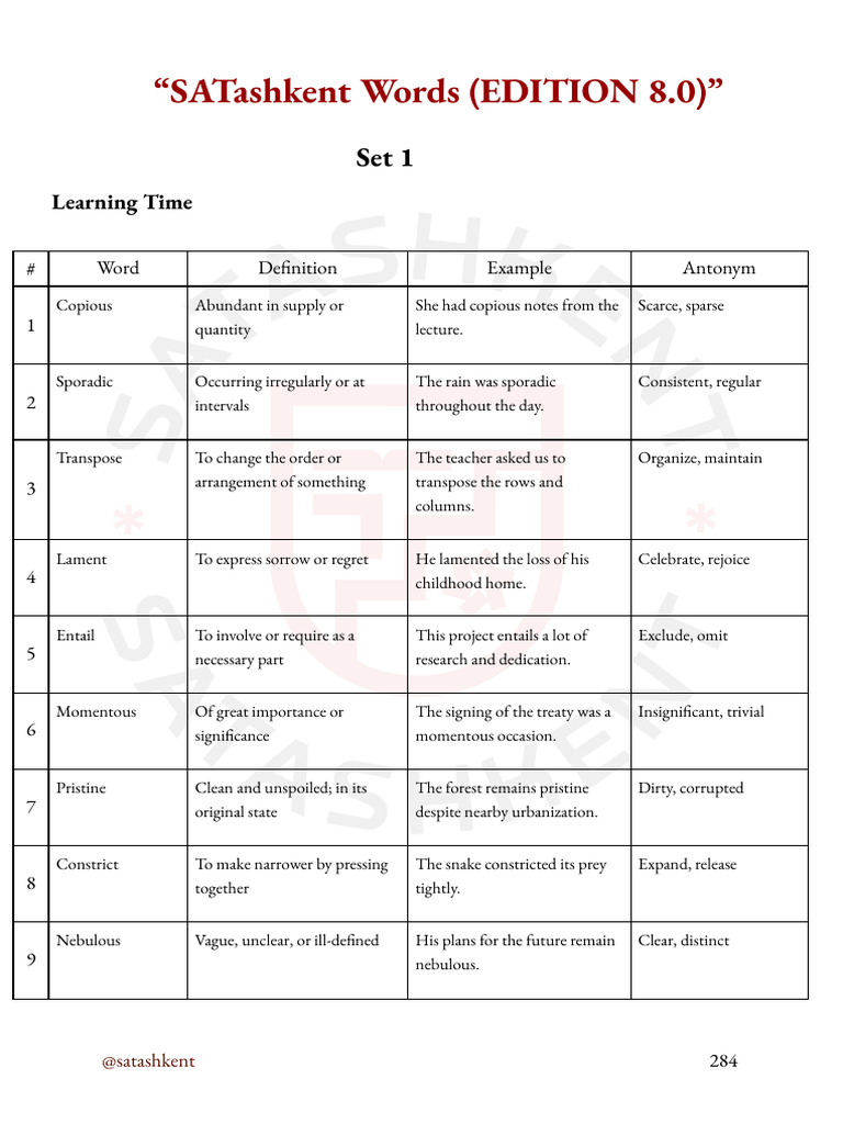 Vocabook by Satashkent (1st Edition) - 285-351 | PDF | Evolution ...