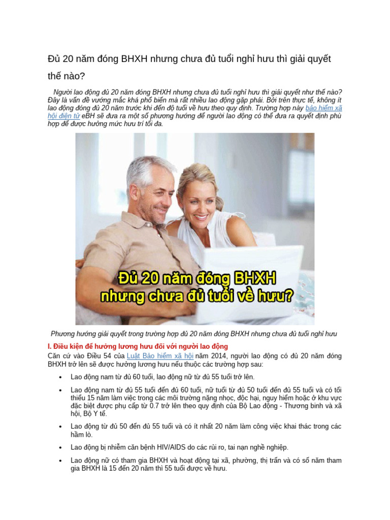 BHXH du, tuoi thieu | PDF