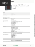 PM5350 Power Monitor Datasheet | PDF | Ac Power | Power (Physics)