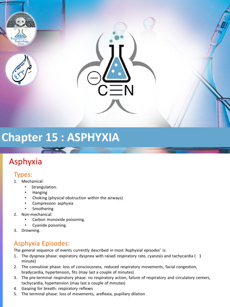 Chapter 15 -Asphyxia | PDF | Neck | Clinical Medicine