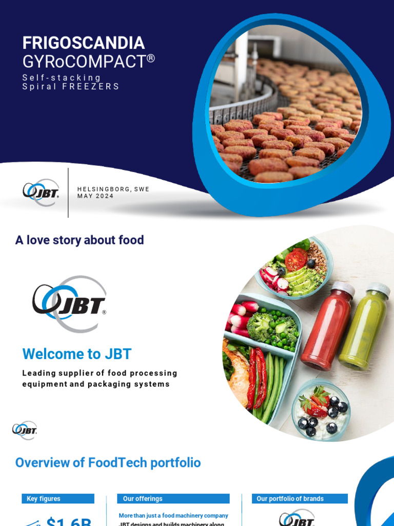 JBT Frigoscandia GYRoCOMPACT | PDF | Refrigerator | Heat Transfer