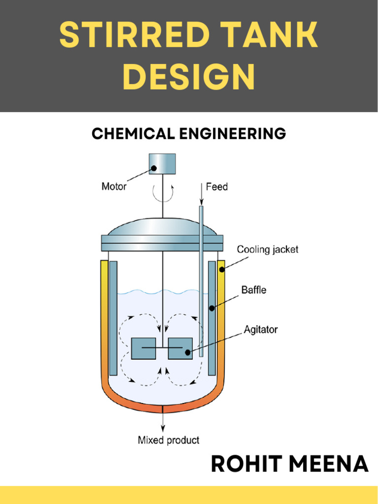 Stirred Tank Reactor Guide | PDF | Pump | Liquids