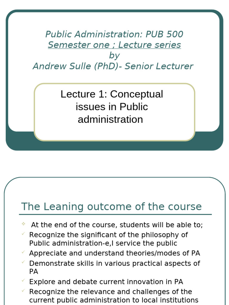 Lecture One Introduction And Conceptual Issue Oct 2024 Pdf Public 0131